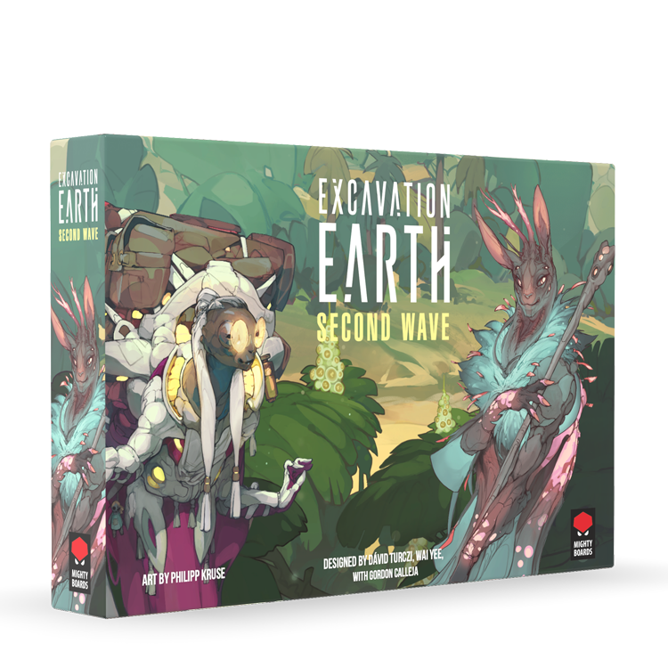EXCAVATION EARTH SECOND WAVE EXPANSION – Quantum Boardgames