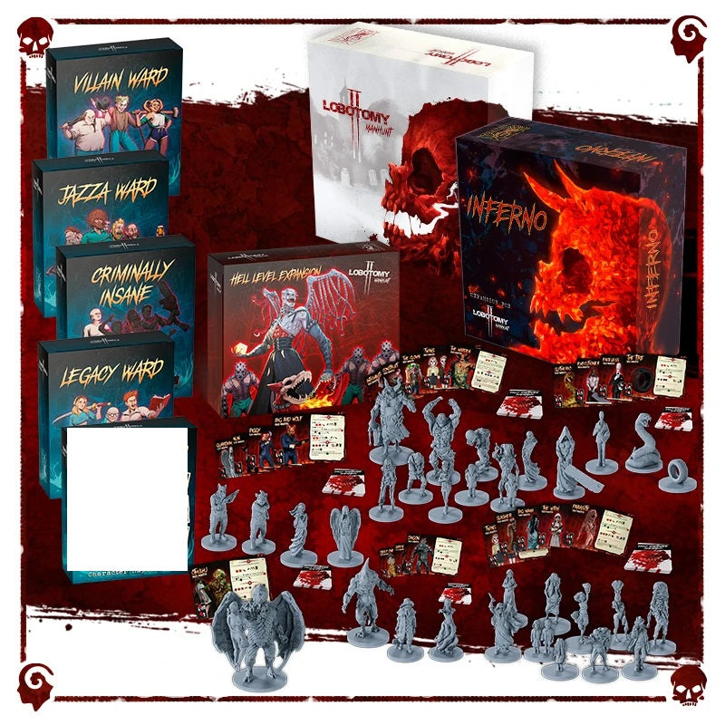 KS LOBOTOMY II BUNDLE (6 ITEMS) – Quantum Boardgames
