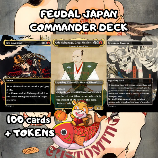 FEUDAL JAPAN - MTG COMMANDER PROXY – Quantum Boardgames