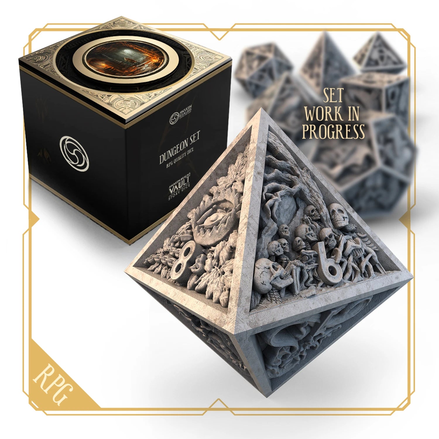 AWAKEN REALMS DUNGEON DICE SET – Quantum Boardgames