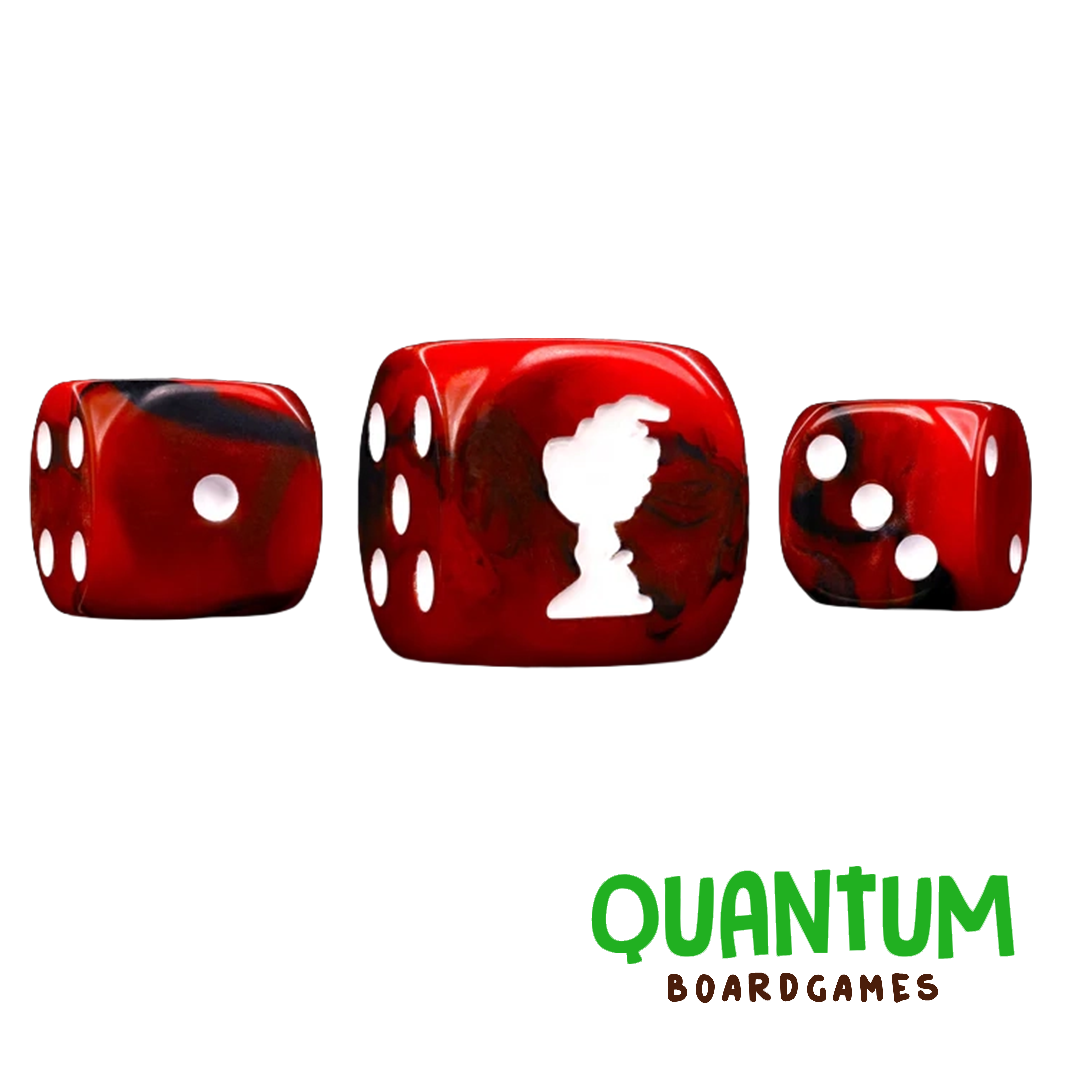 BARON OF DICE BLOODY CHALICE DICE X25 DICE ROUND CORNER (SOULBLIGHT GR ...