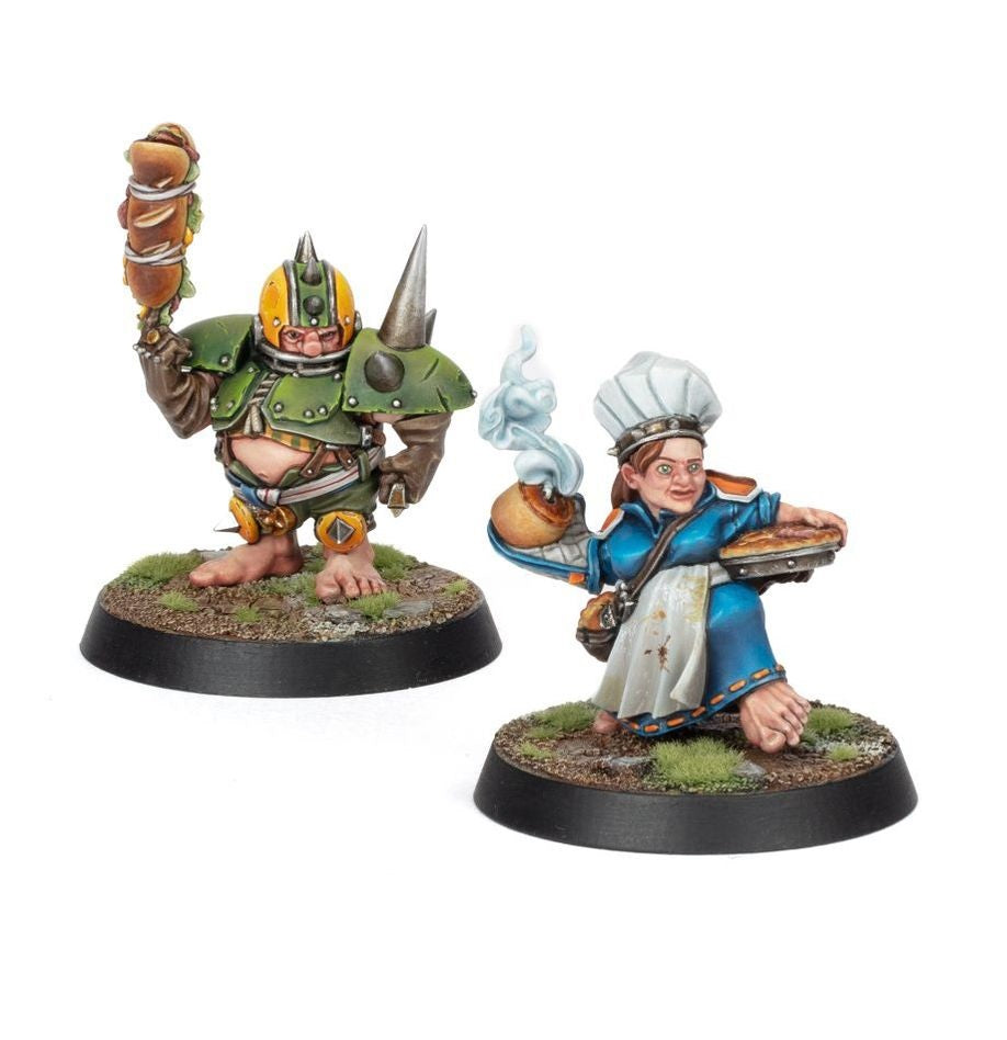 Blood Bowl: Cindy Piewhistle & Puggy Baconbreath (Forge World ...