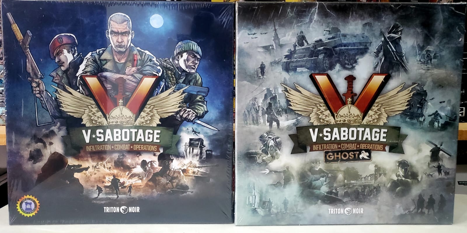COMMANDOS (V-SABOTAGE) (2 ITEMS) – Quantum Boardgames