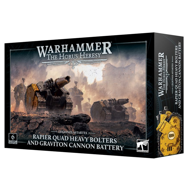 The Horus Heresy: Rapier Quad Heavy Bolters - Quantum – Quantum Boardgames