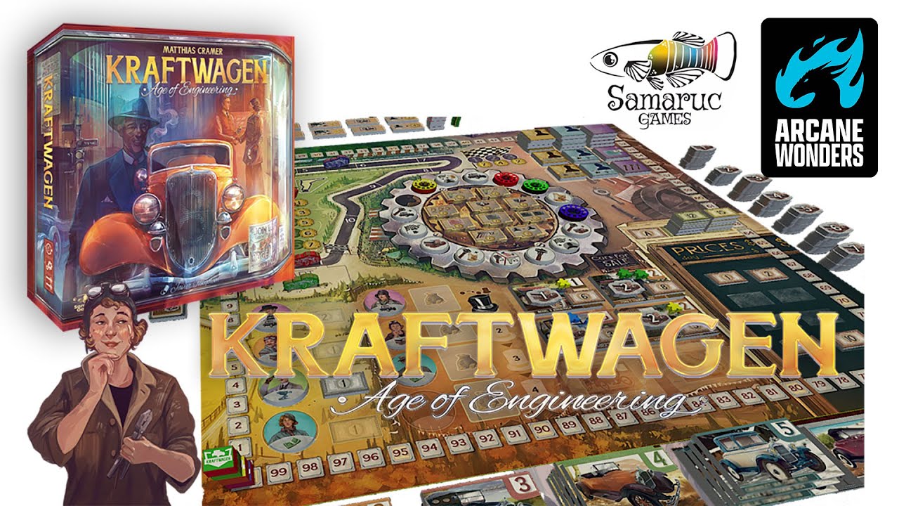 KRAFTWAGEN AGE OF ENGINEERING – Quantum Boardgames