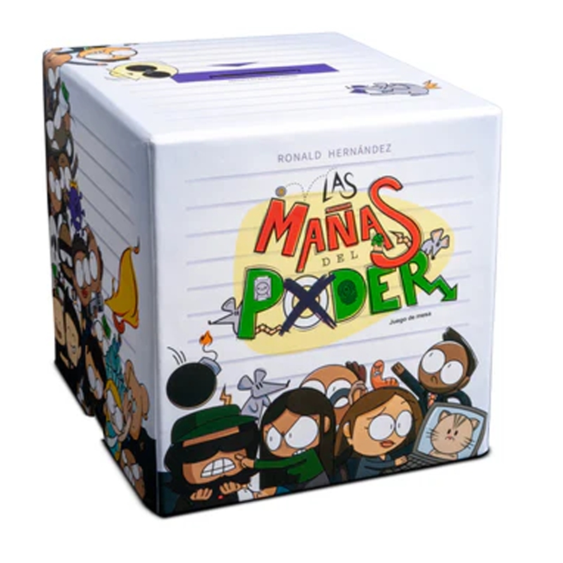 LAS MAÑAS DEL PODER AUTOGRAFIADO EN ESPAÑOL – Quantum Boardgames