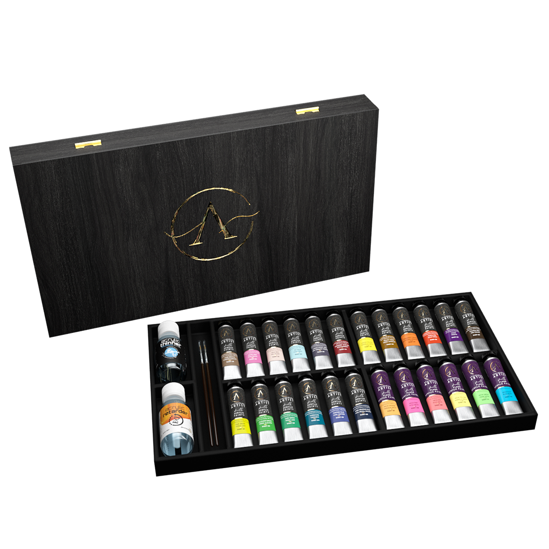 SCALE 75 SMALL LUXURY WOODEN BOX PAINT SET – Quantum Boardgames