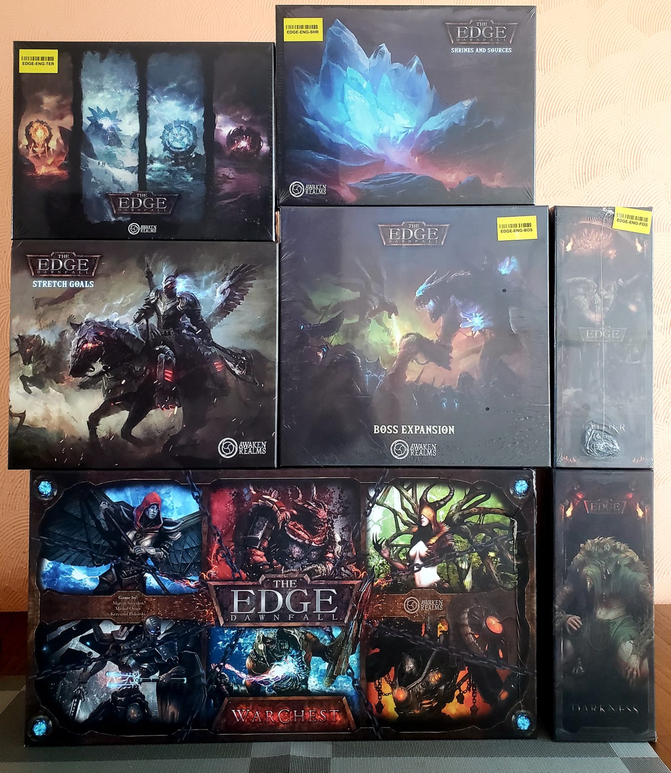 KS THE EDGE DAWNFALL 1.6 ALL IN KS (7 ITEMS) – Quantum Boardgames