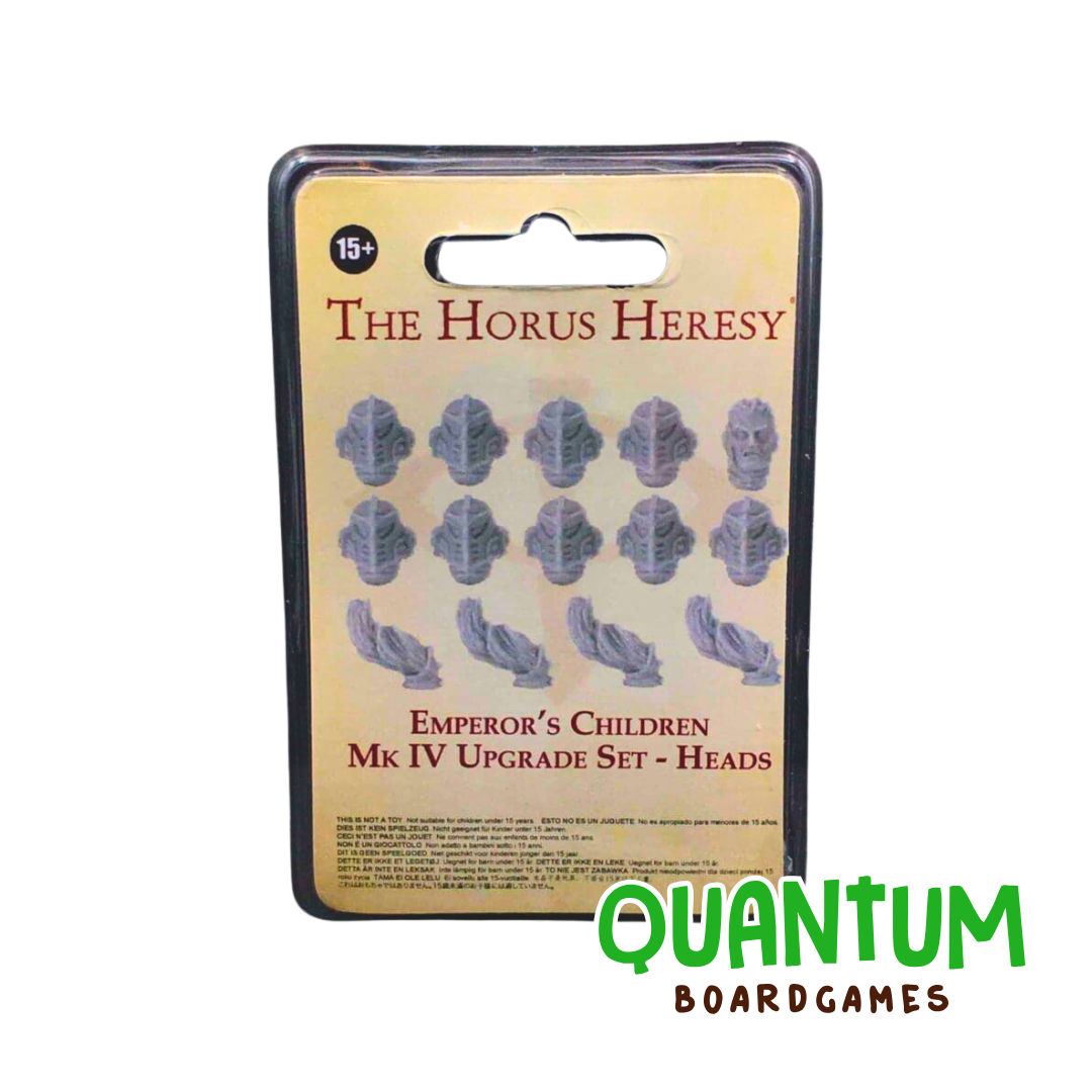 The Horus Heresy: Emperors Children MK IV Heads - Quantum Boardgames