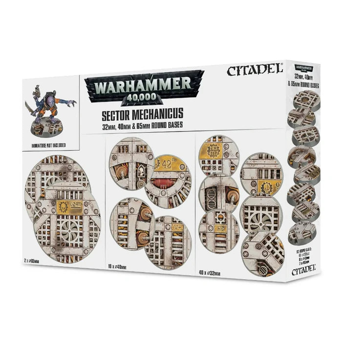 WARHAMMER 40K SECTOR MECHANICUS INDUSTRIAL BASES – Quantum Boardgames