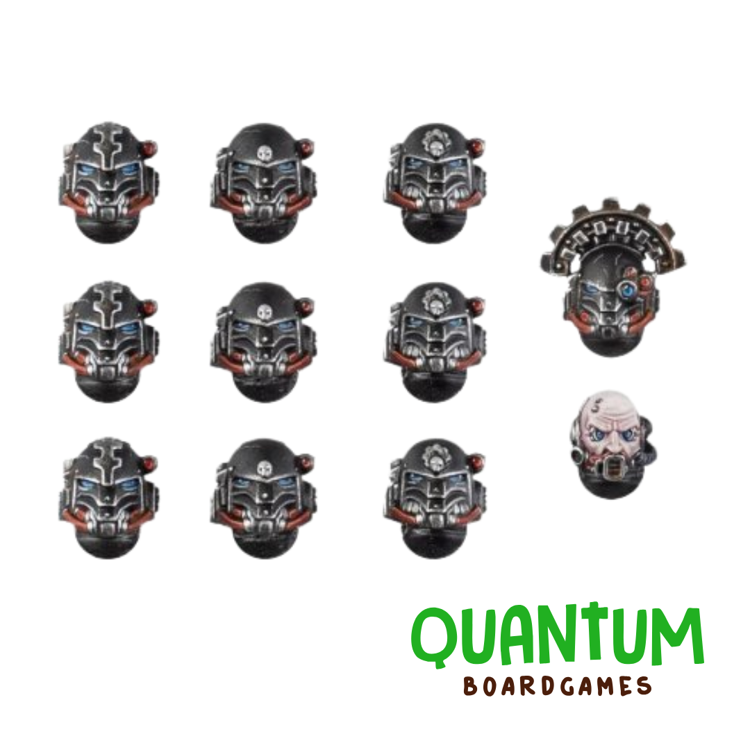 The Horus Heresy: Forge World - Iron Hands MKVI Heads - Quantum ...