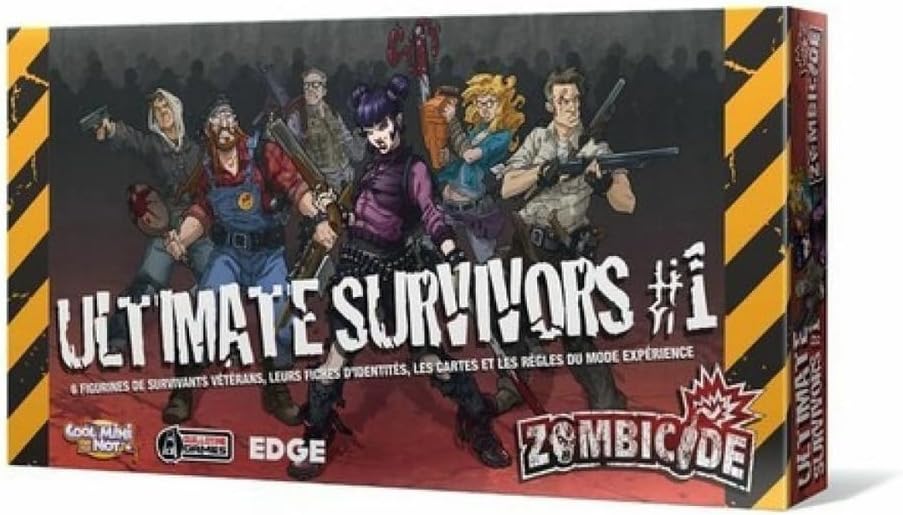 ZOMBICIDE ULTIMATE SURVIVORS EXPANSION – Quantum Boardgames