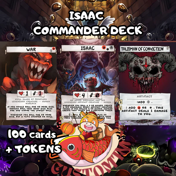 THE BINDING OF ISAAC - MTG COMMANDER PROXY – Quantum Boardgames