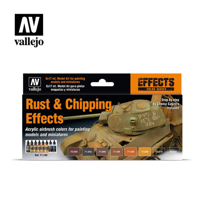 PAINT SET 71.186 RUST AND CHIPPING EFFECTS – Quantum Boardgames