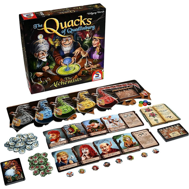 QUACKS OF QUEDLIMBURG THE ALCHEMISTS EXPANSION – Quantum Boardgames